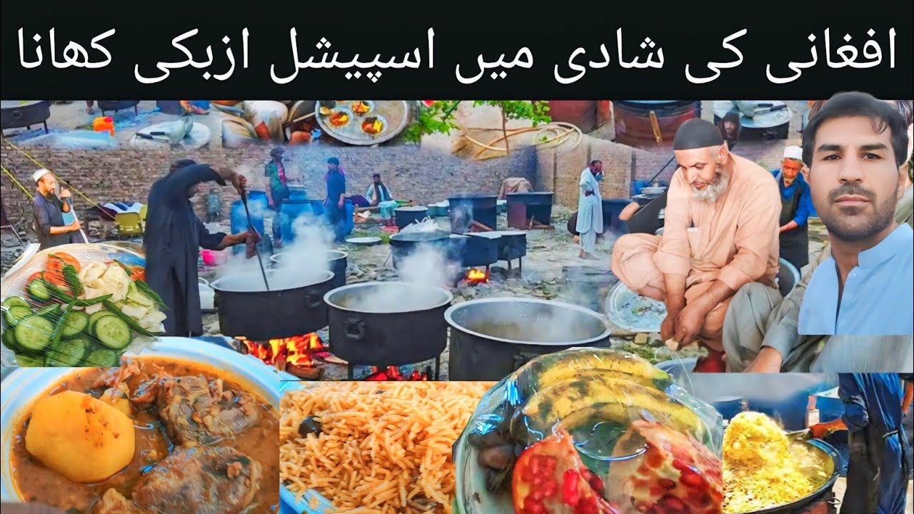 Special Uzbaki Afghani Pashtun Delicious Wedding Food | Amazing Typical ...