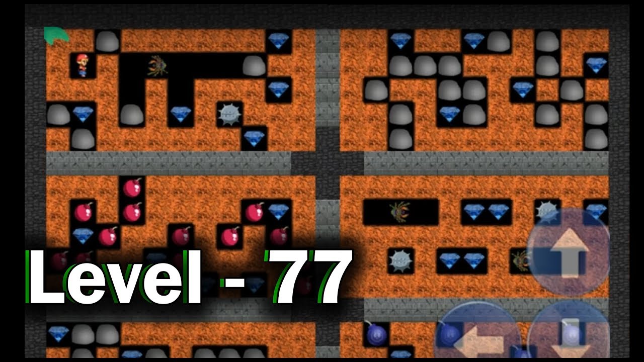 Diamond mine level 77 collected all 30 diamonds - YouTube