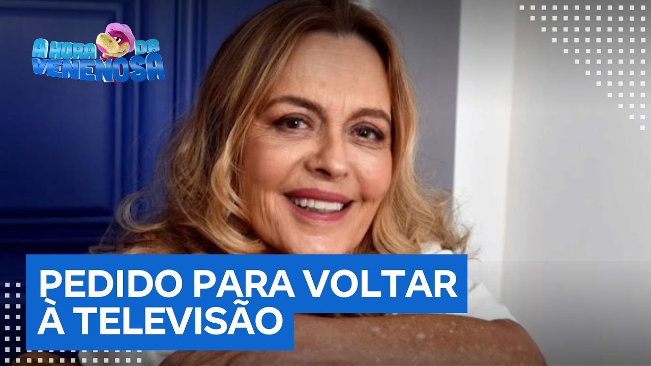 Maria Zilda pede para voltar à televisão e exalta o próprio corpo ...