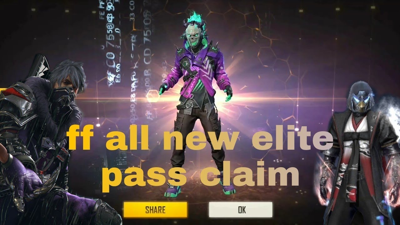 ff new elite pass all - YouTube