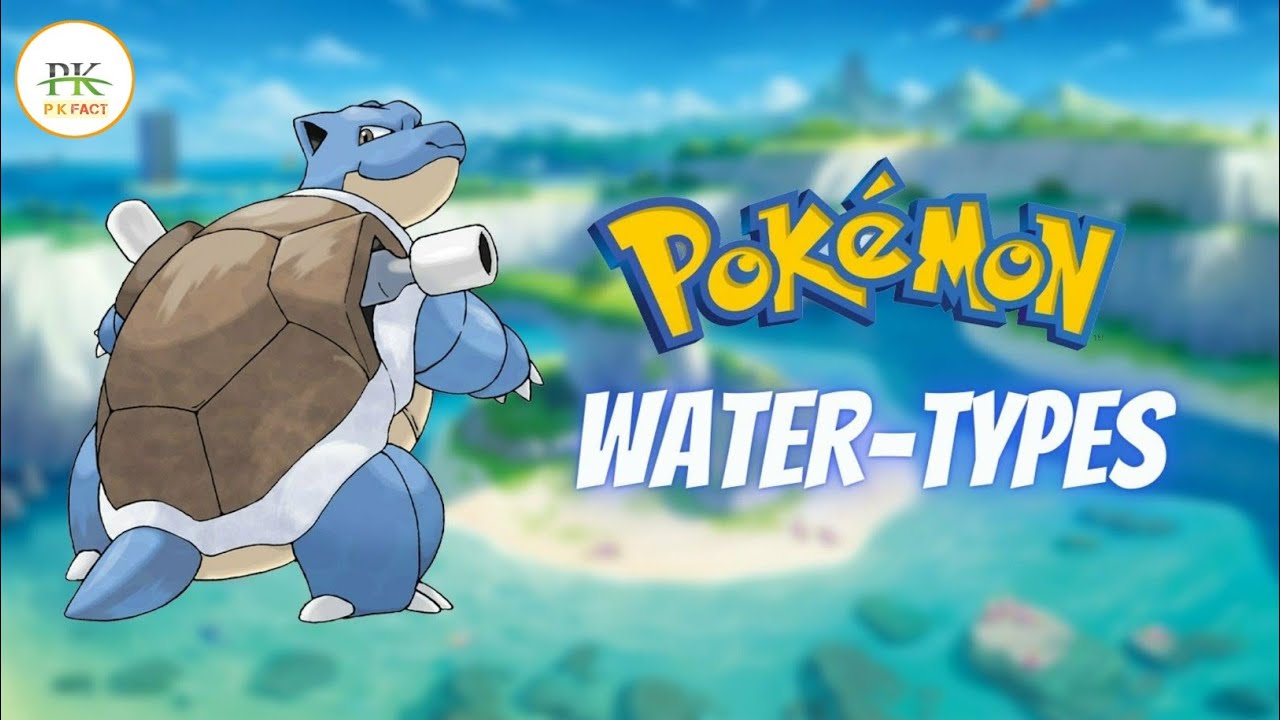 Top 10 Strongest Water-type Pokémon Ever | #Shorts - YouTube