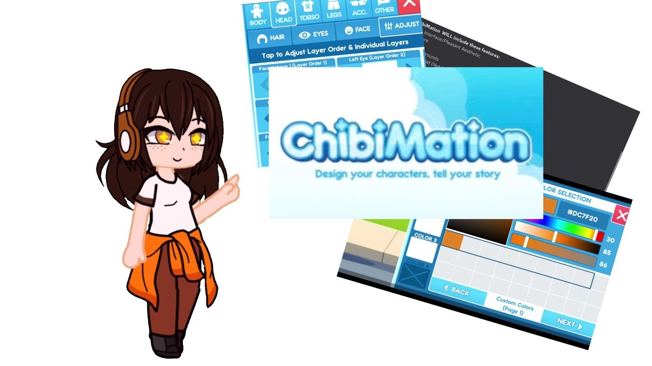 Chibimation news! +Release date!!! || Color wheel!? Layers?! Custom ...