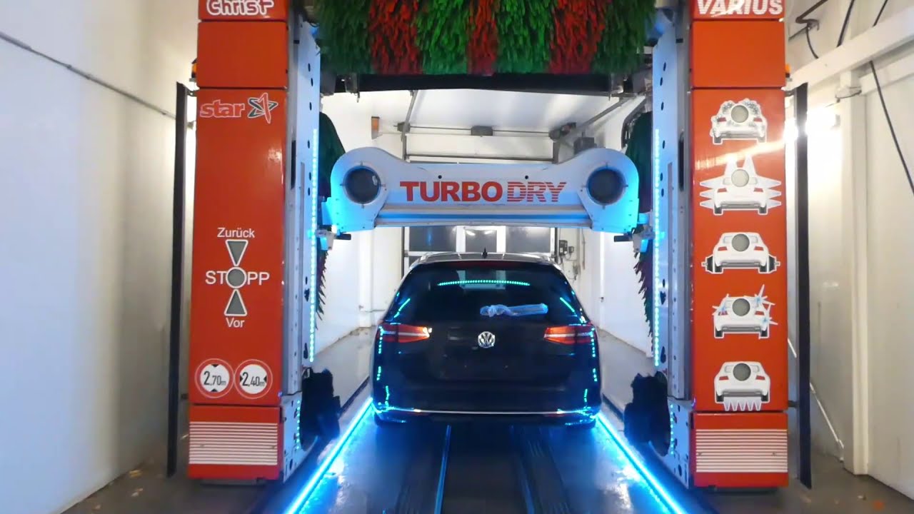 Christ Varius C163 Star Autowäsche - Turbo Dry, Konturhochdruck - YouTube