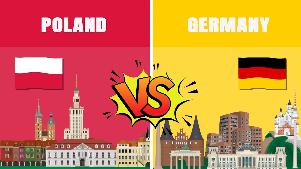 Poland vs Germany | Country Comparison | Data Around The World - YouTube
