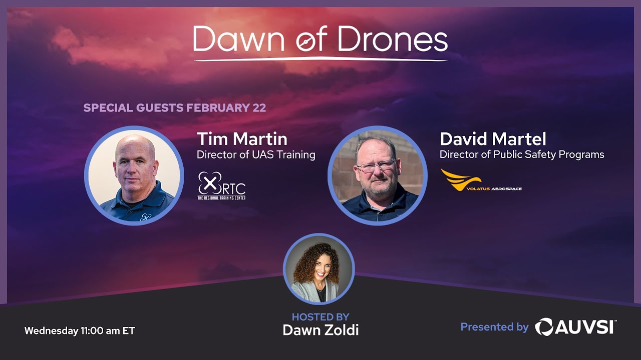 David Martel, Volatus Aerospace and Tim Martin, TRTC | Dawn of Drones | Episode 82 - YouTube