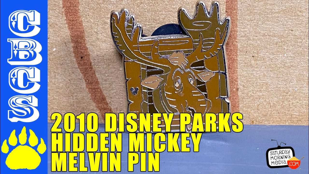 2010 Disneyland/Walt Disney World Melvin Hidden Mickey Pin - CBCS 322 ...