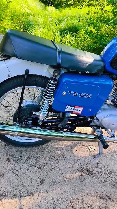 MZ TS 125 , 1983 Odpalanie, praca silnika #vintage #ddr #classic #ifa #motocycle #garage #mz # ...