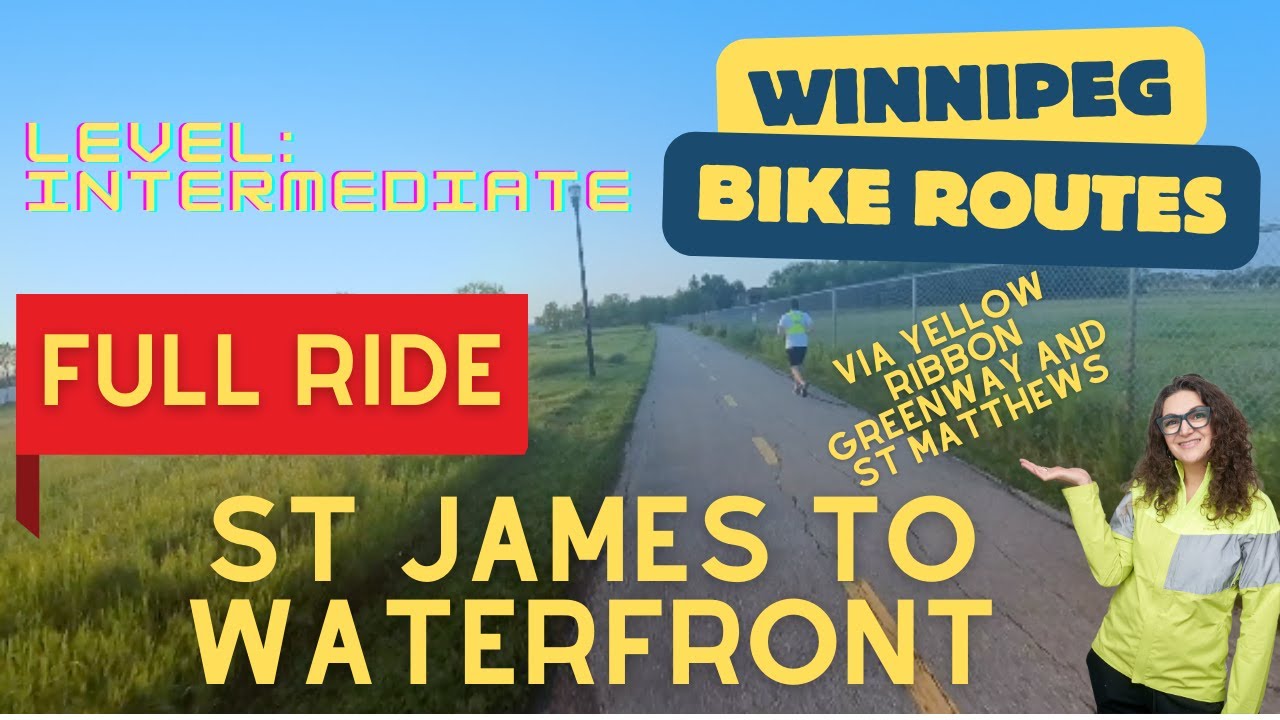 Bike Route: From St James to Waterfront - via Yellow Ribbon Greenway ...