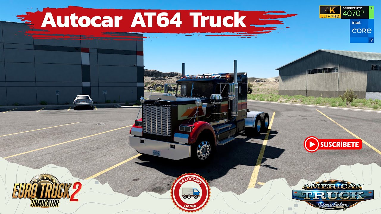 Ats 🚚 | Autocar AT64 Truck | 🚚 #truck #ats #mods - YouTube