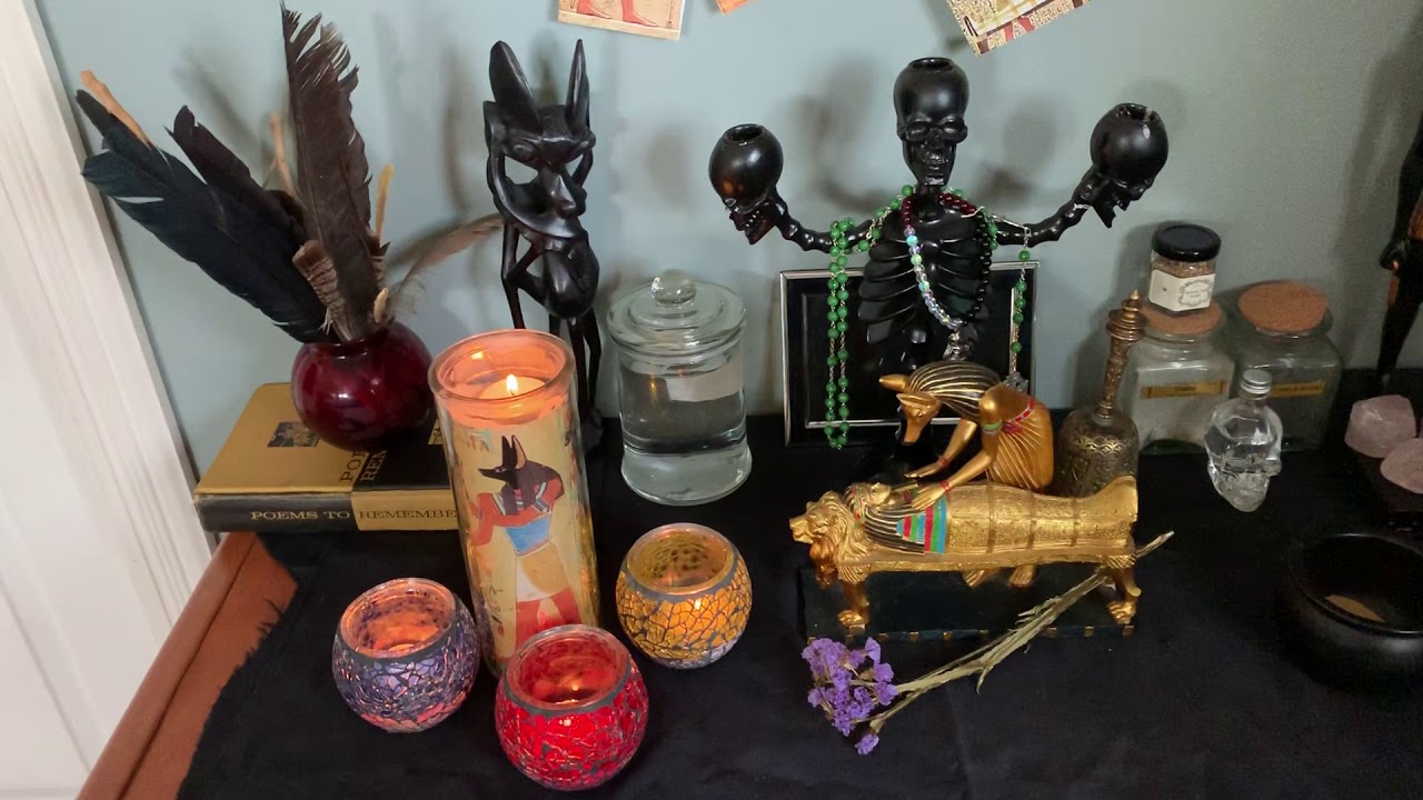 Anubis Altar- Working with and Worshipping Anubis - YouTube
