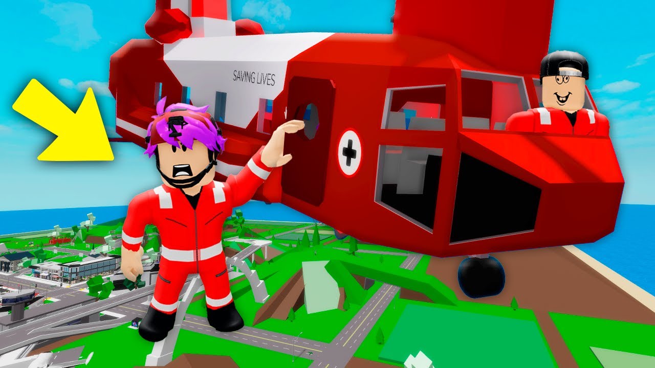 I BECAME A RESCUE HELICOPTER PILOT in BROOKHAVEN - YouTube