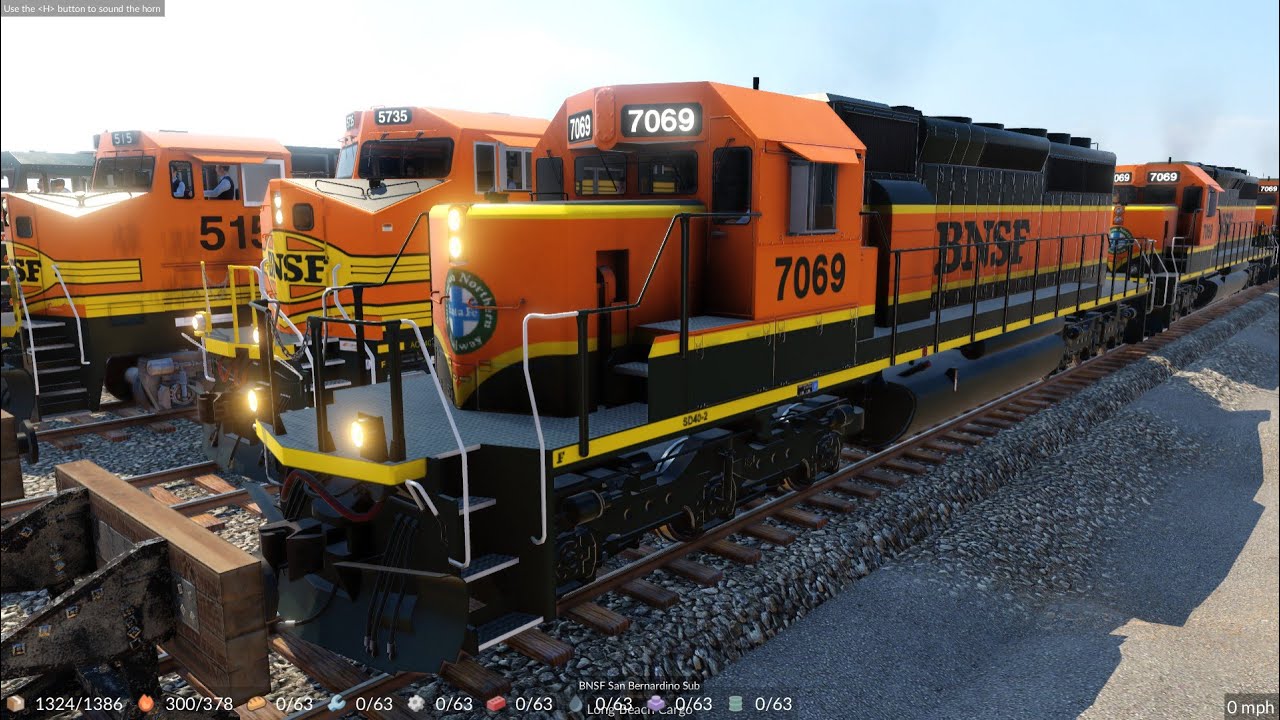 Transport Fever 2 | EMD SD40-2 Diesel Locomotive | BNSF H1 Livery | Let's Play | Gaming Video HD ...