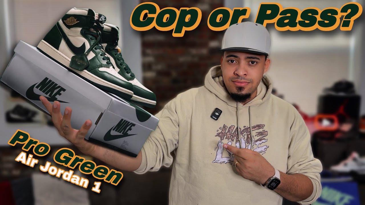 Jordan 1 Pro Green - Cop or Pass ? - YouTube
