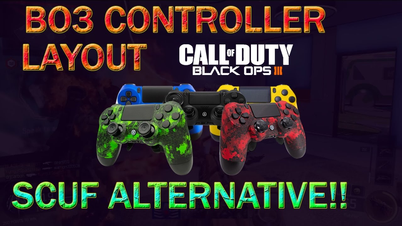 BO3 Scuf Alternative!! - New Controller Layout (Easy Jump Shot & Slide ...