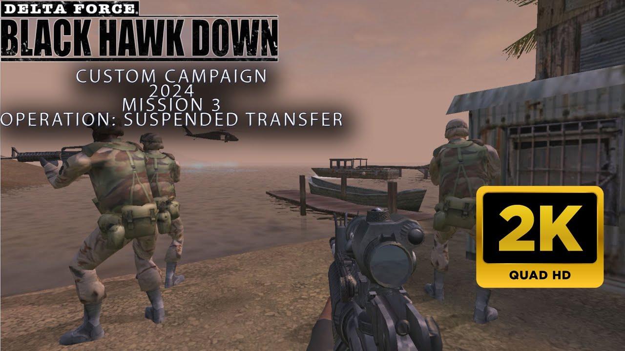Delta Force Black Hawk Down: Custom Mogadishu Campaign [2K] - Mission ...