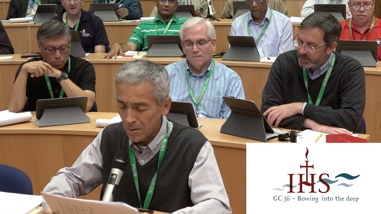 Opening prayer, October 11, 2016 - Jesuit General Congregation 36 - YouTube