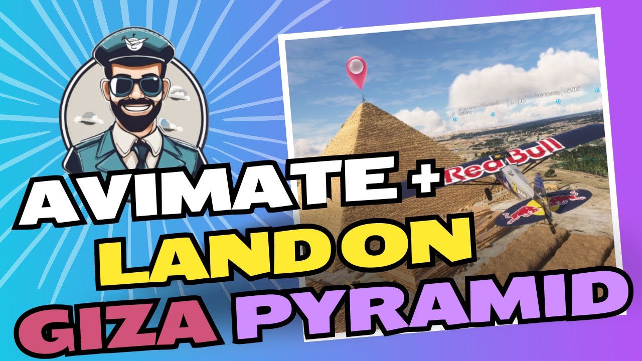 Land on Giza Pyramid Gone Hilariously Wrong! 😂 ️ - YouTube