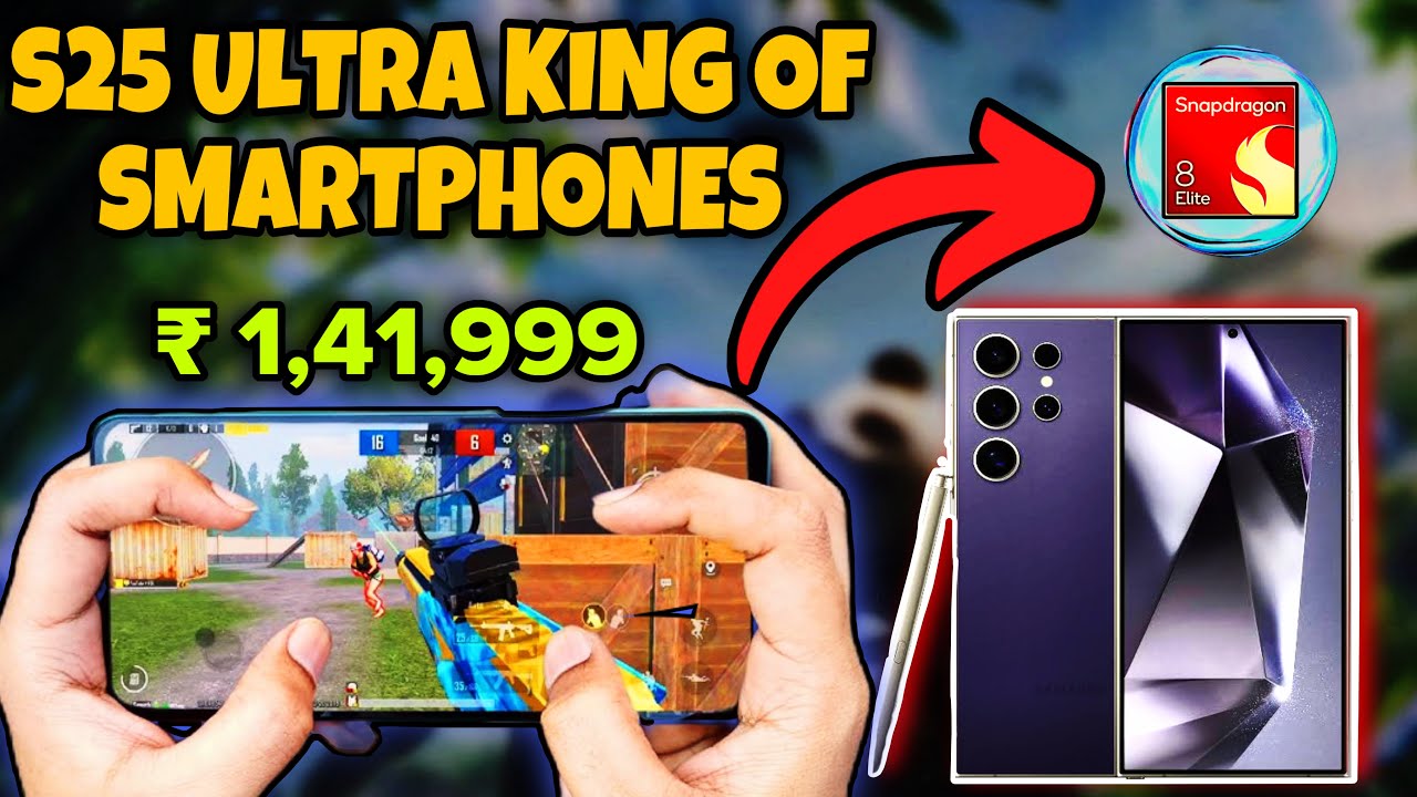 Samsung Galaxy S25 / S25 Ultra 🥵 Best Bgmi/ Pubg 🥵Gyro & Non Gyro Sensitivity & Setting Guide ...