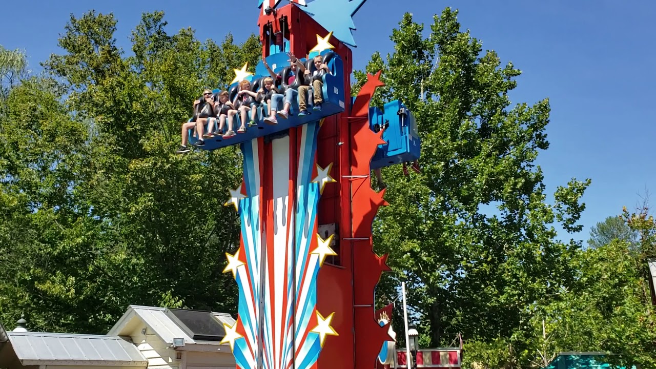 Shooting Star ride at Dollywood - YouTube