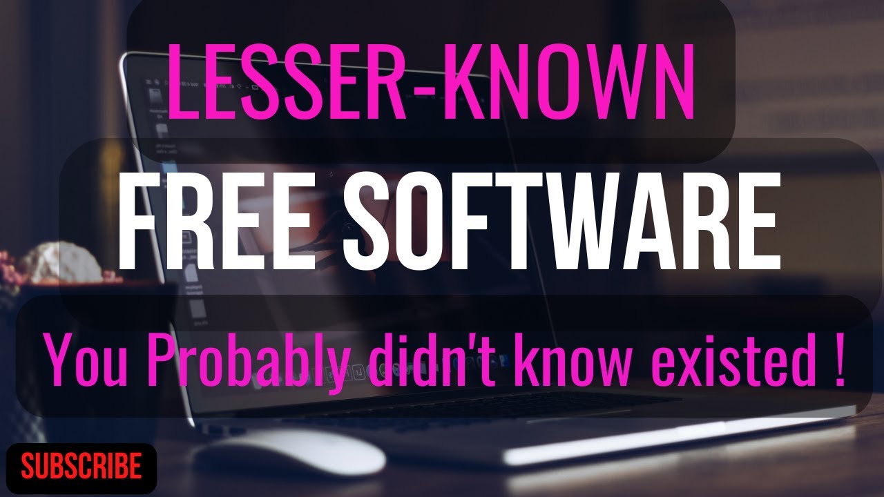 Unleash Your Productivity with These 5 Amazing FREE Software You ...