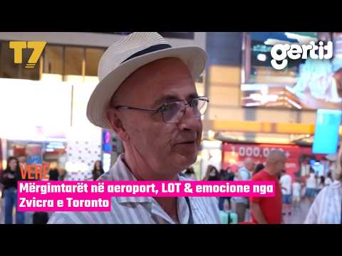 Mërgimtarët në aeroport, LOT & emocione nga Zvicra e Toronto | ERA VERË | T7
