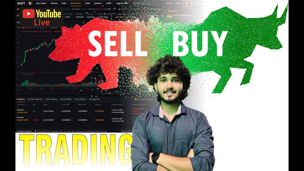 LIVE TRADING CRYPTO/GOLD/USOIL MR 2nd TRADER Live Stream - YouTube