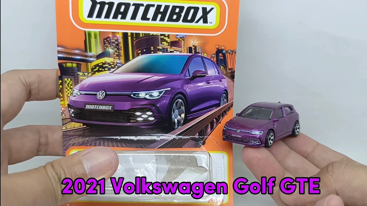 Matchbox 2021 Volkswagen Golf GTE, unboxing dan review - YouTube