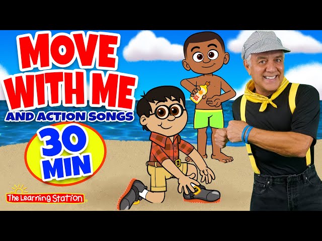 Move With Me & Action Songs Brain Breaks Exercise Songs for Kids by The ...