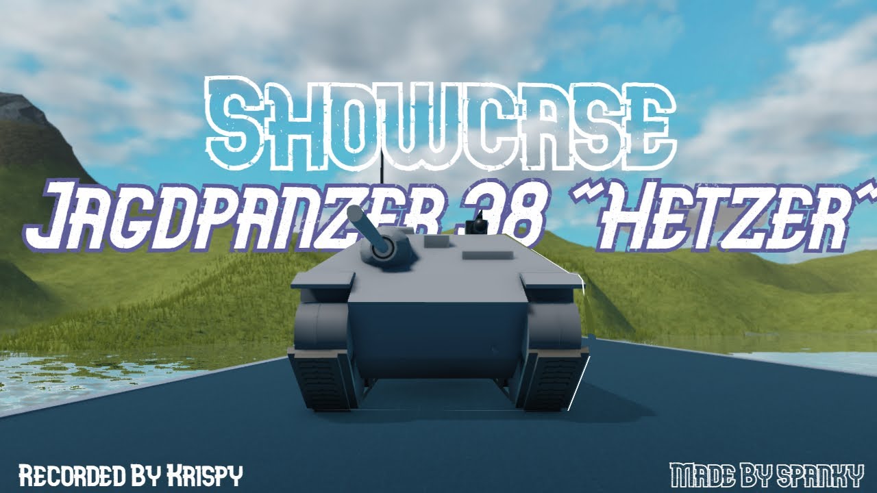 Jagdpanzer 38 (Hetzer) || Roblox |Plane Crazy cinematic| (ft. @Krispy ...