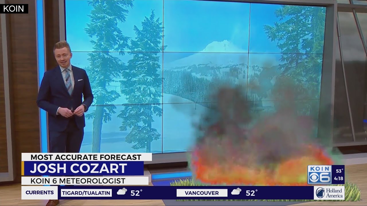 Winter snow to impact Oregon's wildfire season - YouTube