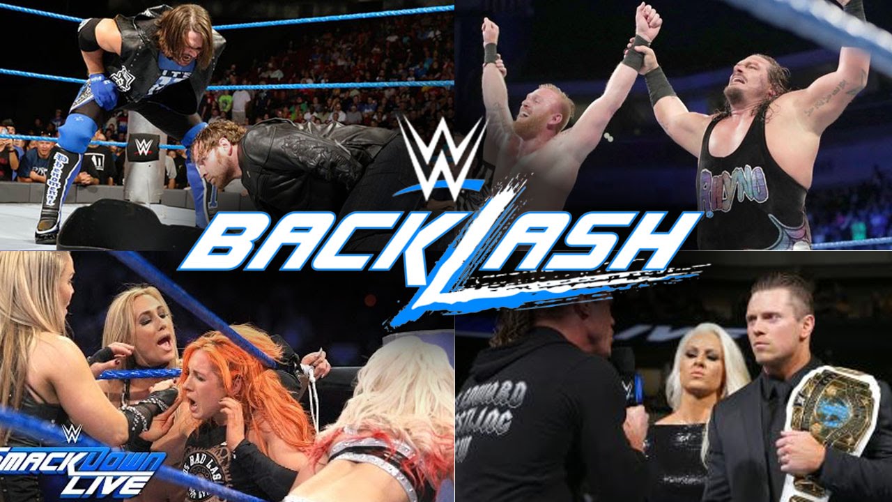WWE Backlash 2016 Full Match Card Predictions! - YouTube