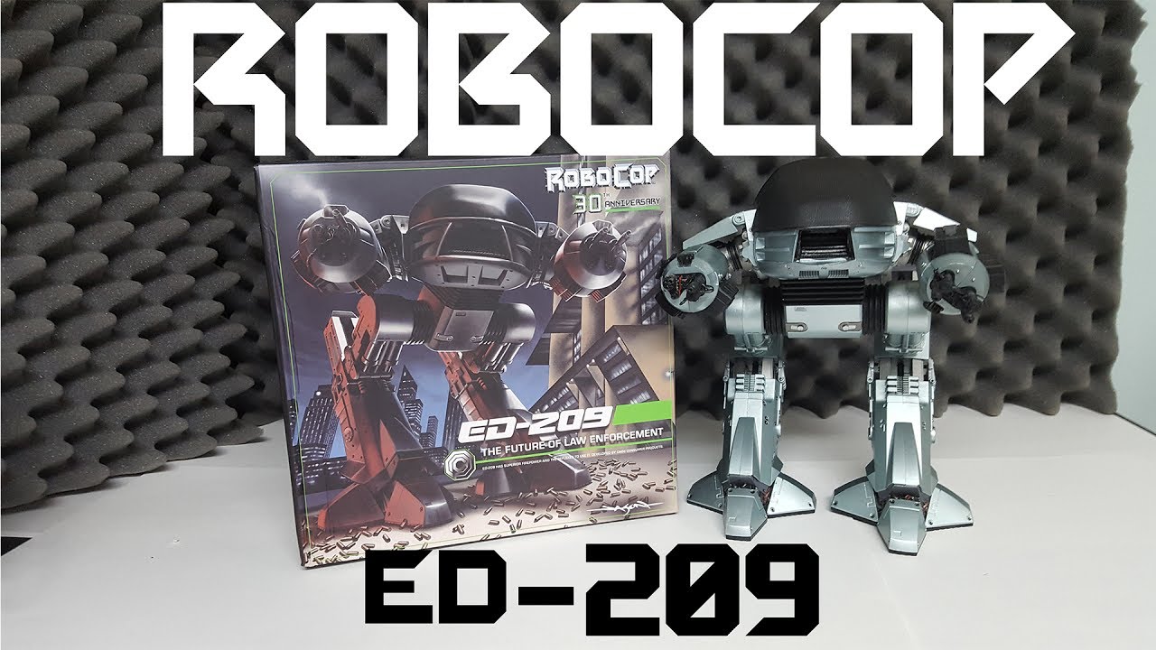 Unboxing and review of ED-209! Robocop - YouTube
