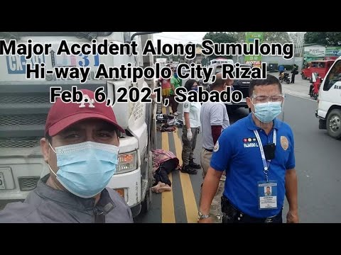 ACCIDENT: Trailer Truck Vs. E-bike | Basag ang Bungo - YouTube