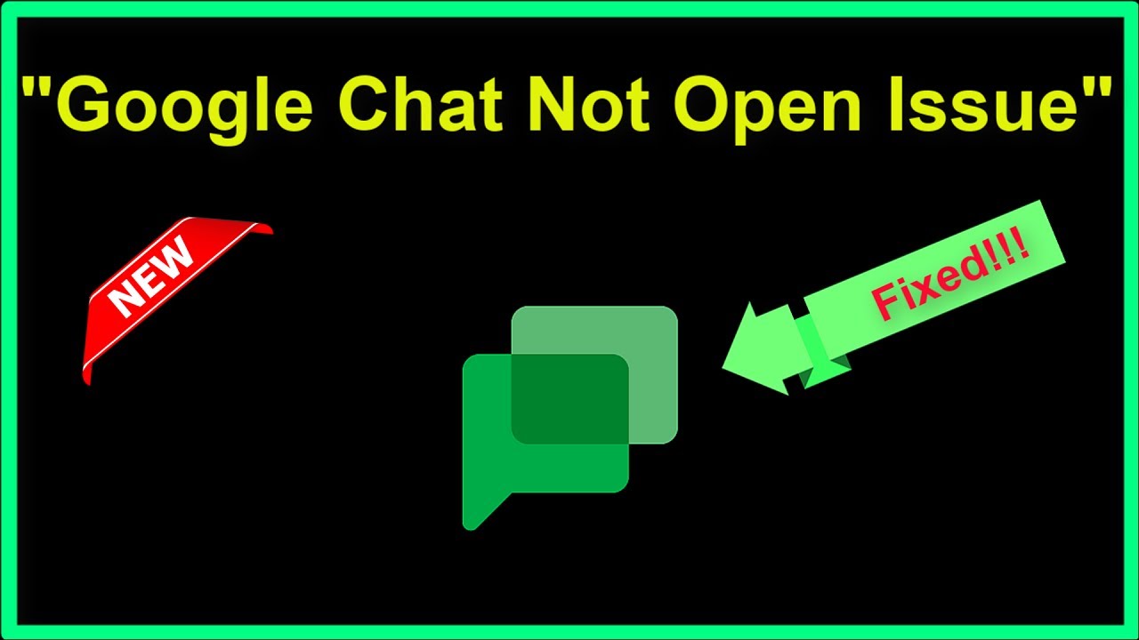 How To Fix Google Chat App Not Open Problem Android & Ios - 2022 - YouTube
