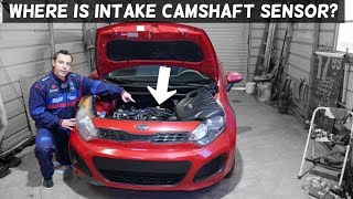 KIA RIO INTAKE CAMSHAFT POSITION SENSOR LOCATION. WHERE... | Doovi