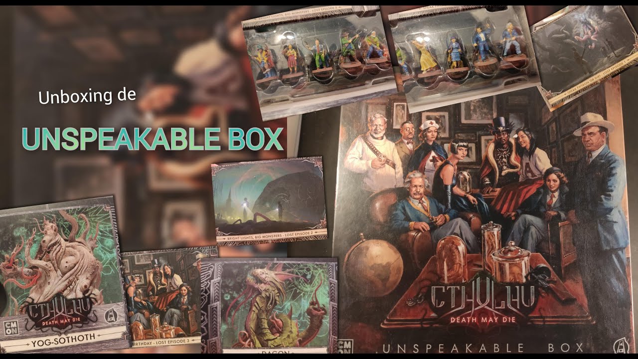 Unspeakable box - Cthulhu Death May Die - YouTube