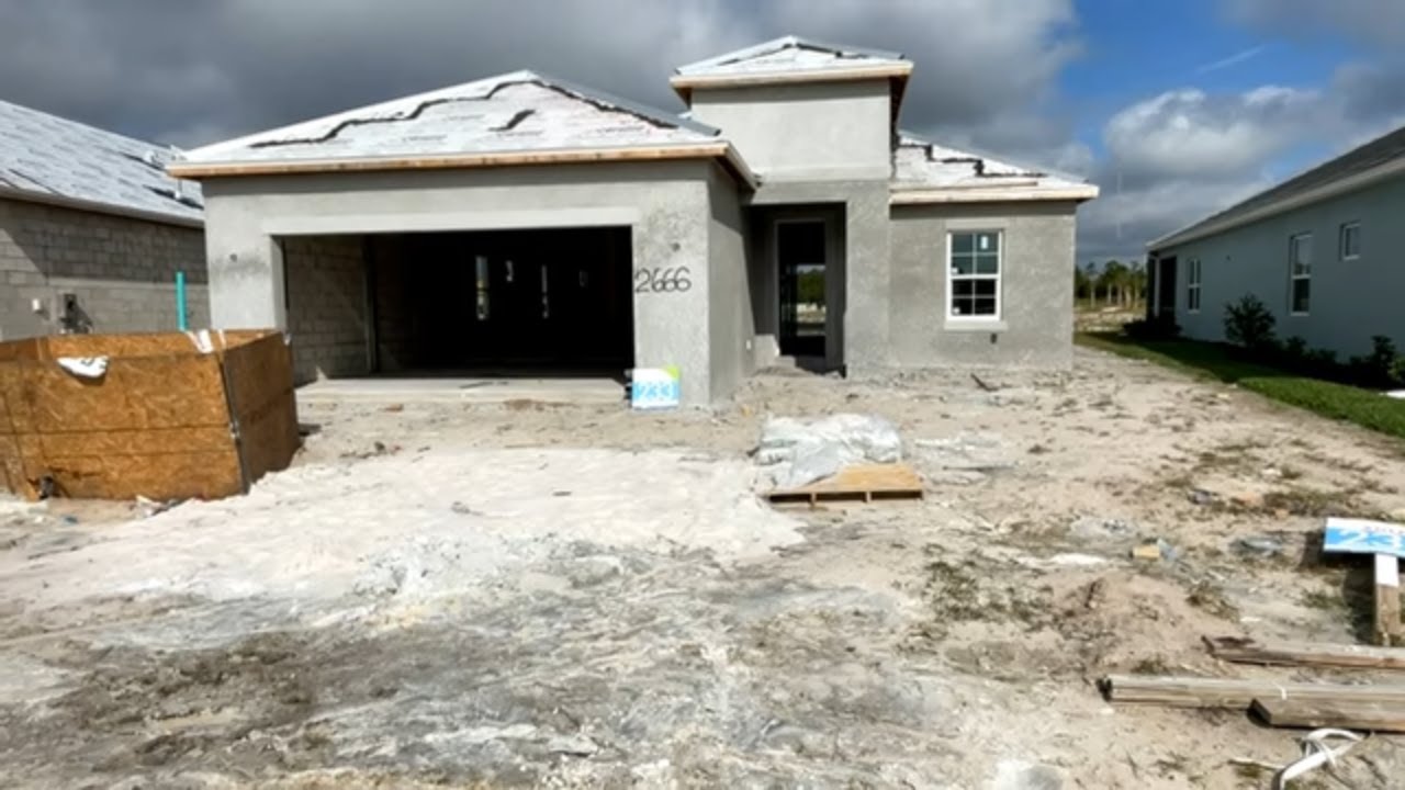 New Construction Build-Out Process Update on New Years Day - YouTube