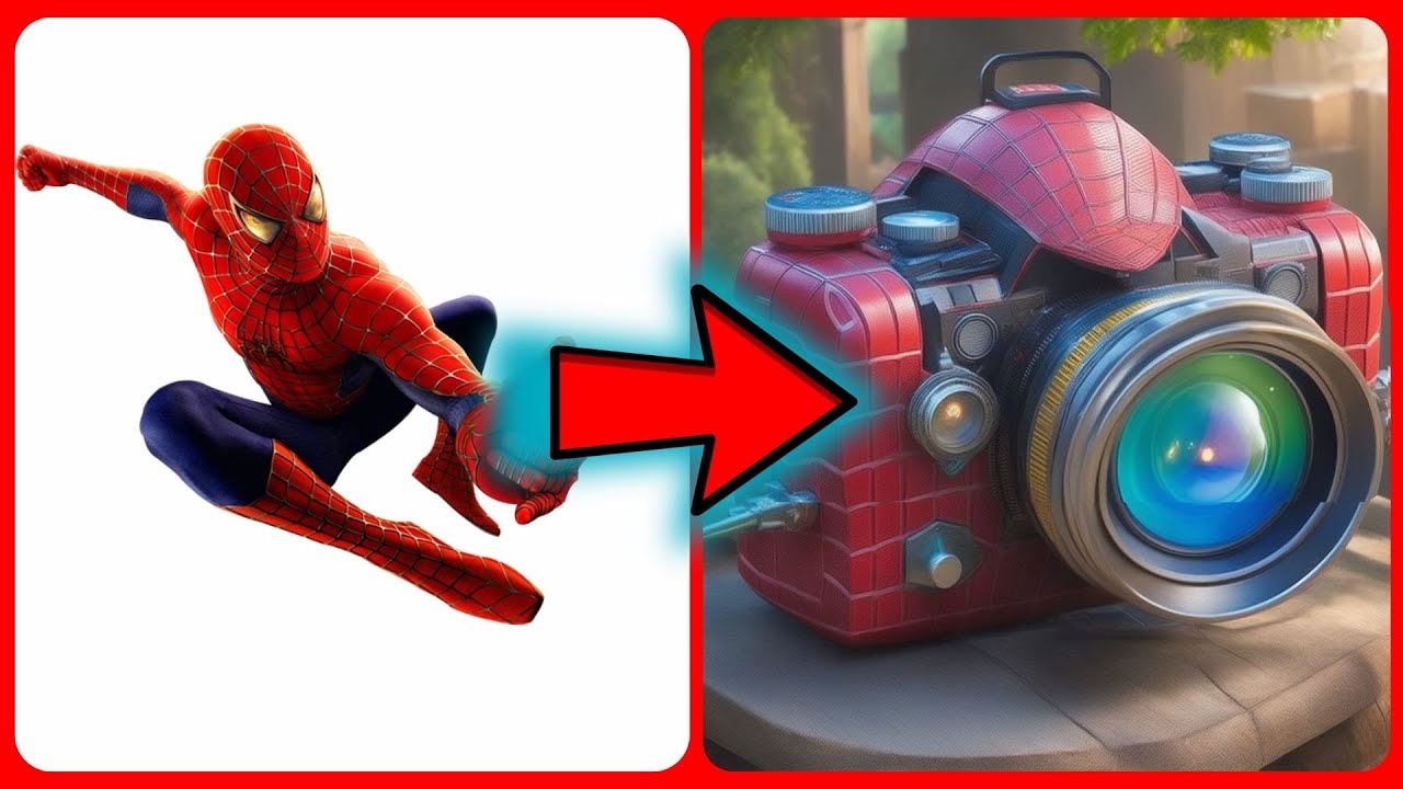 SUPERHEROES 🔥 but Camera 💥All Characters (MARVEL & DC) @funandai - YouTube