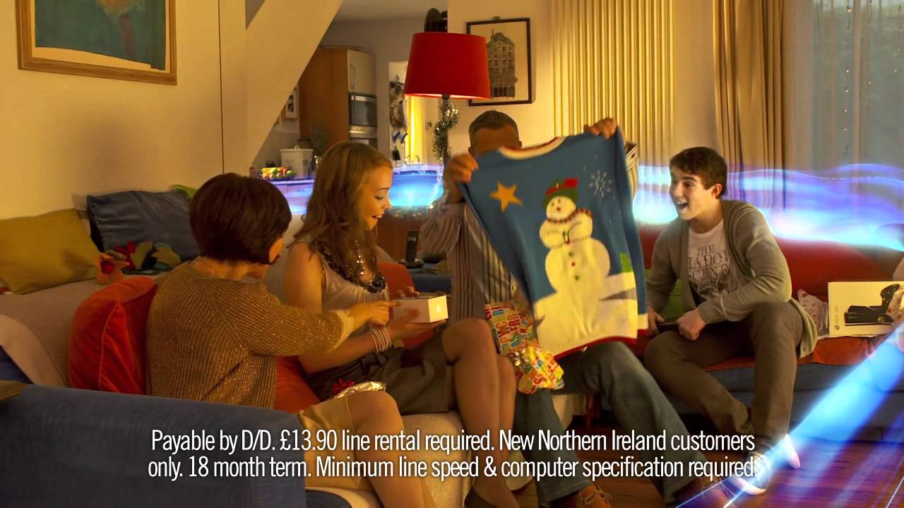 BT Infinity "Transforming Christmas" - YouTube