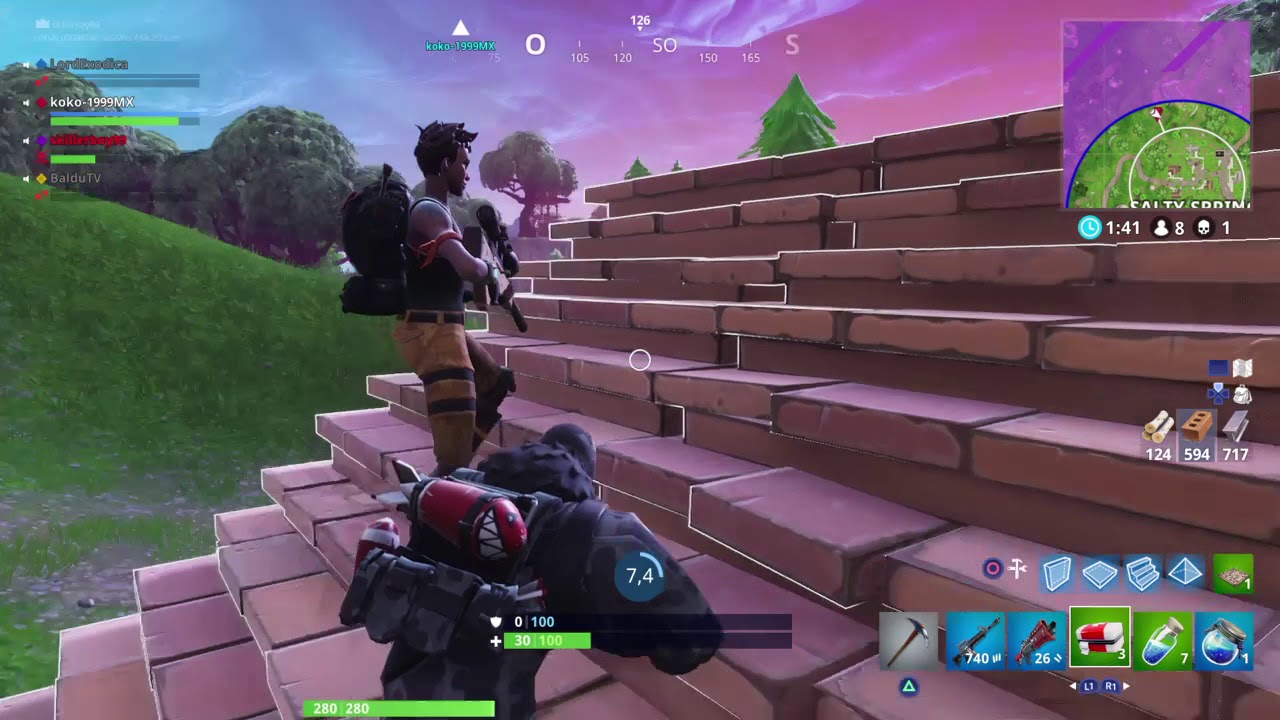 Fortnite Gb Duo vs. Squad Win - YouTube