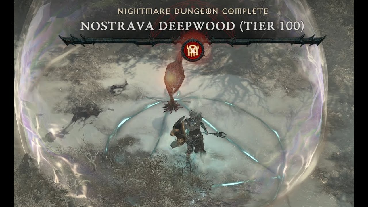 Diablo IV Season 1 - Lidless Wall Bone Spear Necromancer - NMD Tier 100 ...