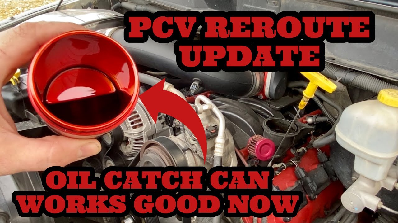 PCV Reroute Update | Cammed Ram Hemi Oil Change - YouTube