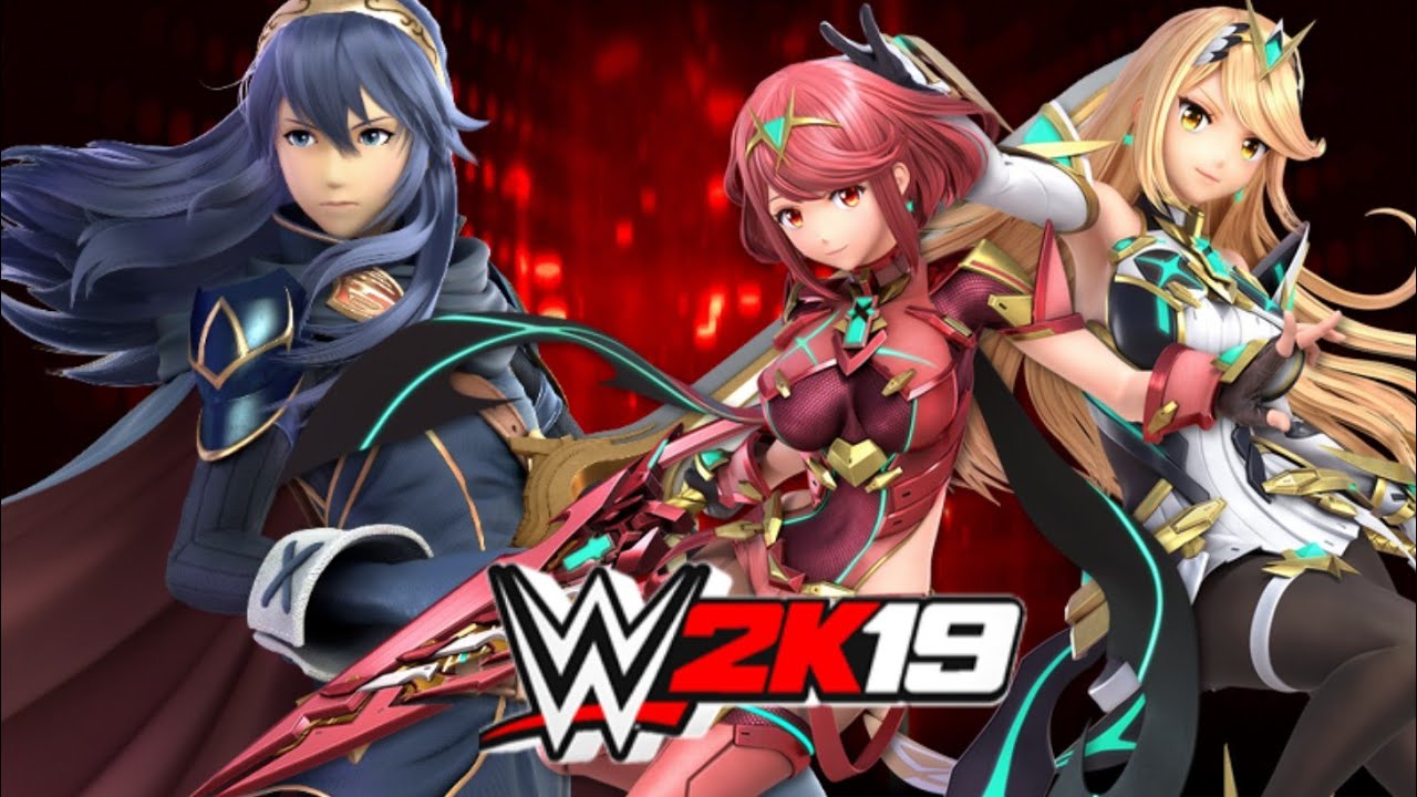 WWE 2K19: Pyra and Mythra vs. Lucina - YouTube