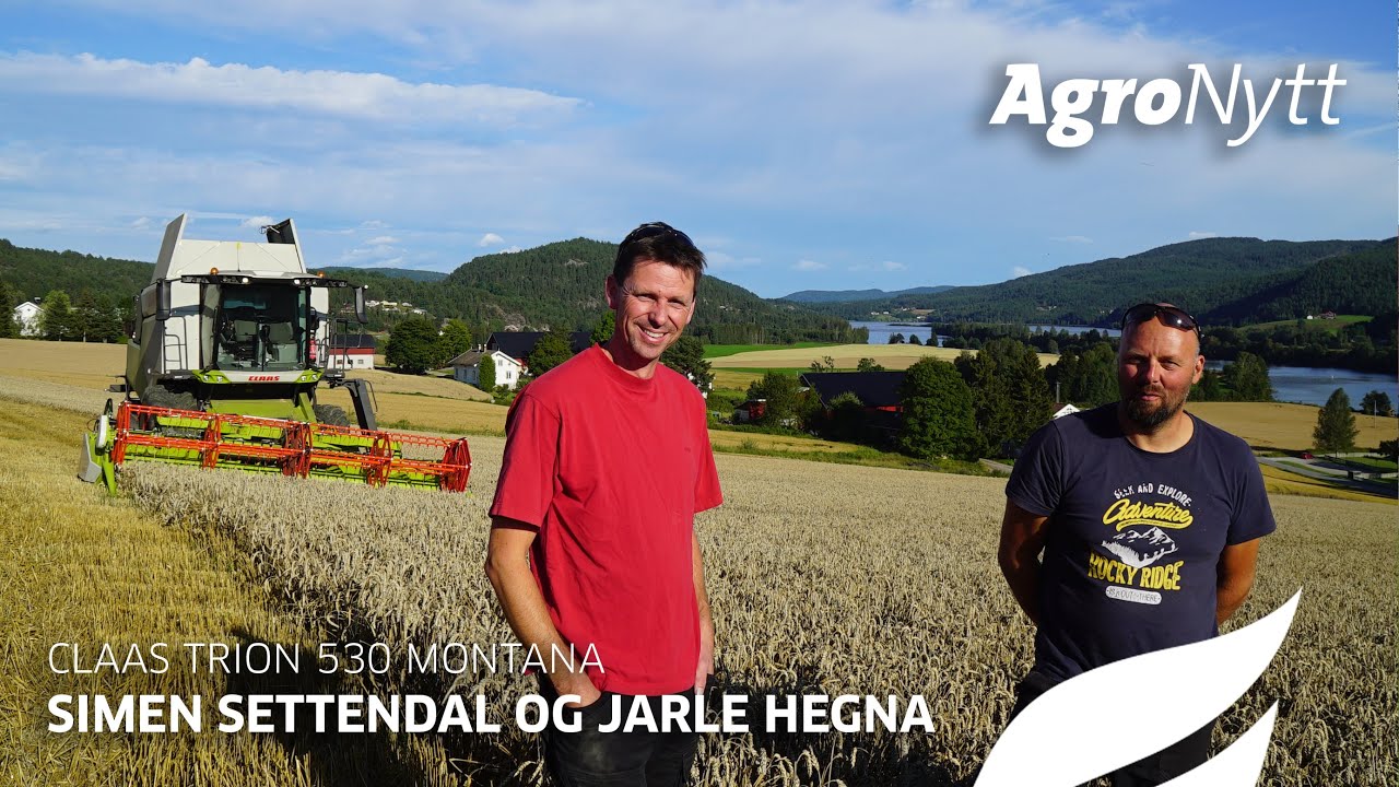 CLAAS TRION 530 MONTANA | Simen Settendal og Jarle Hegna - YouTube
