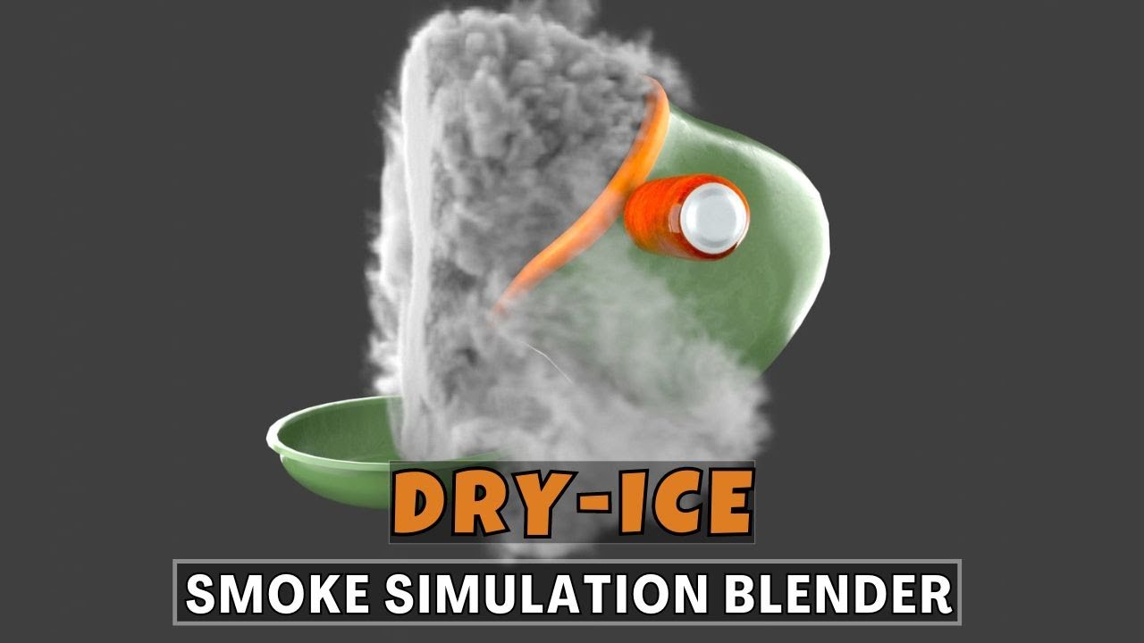 Realistic Dry Ice Blender Tutorial | Smoke Blender Simulation | Quick ...