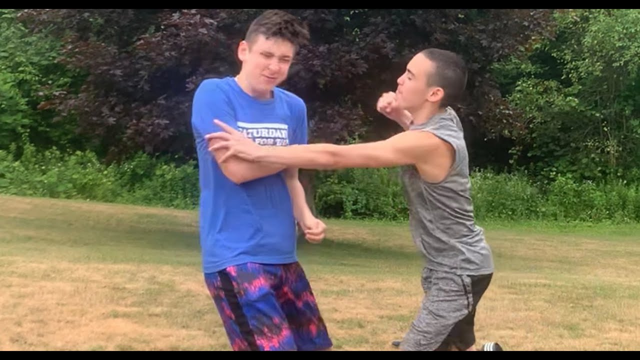 confronting my enemy at his house! (FIGHT!) - YouTube