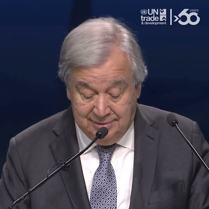 UN chief underscores UNCTAD's legacy in shaping a fairer, more ... UN chief underscores UNCTAD's legacy in shaping a fairer, more ...