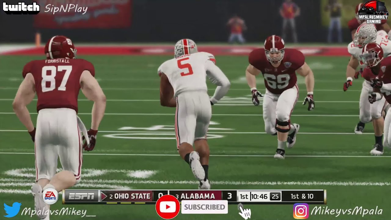 Ohio State vs Alabama - 2021 National Championship Game - YouTube