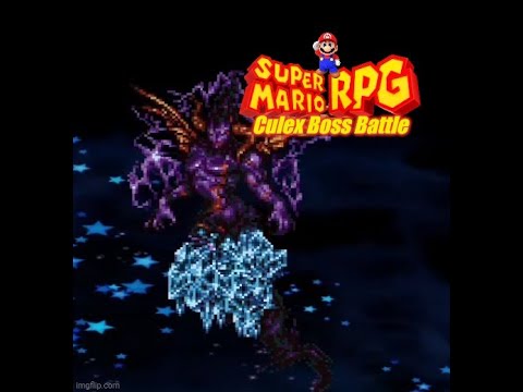 Super Mario RPG - Culex Boss Battle - YouTube