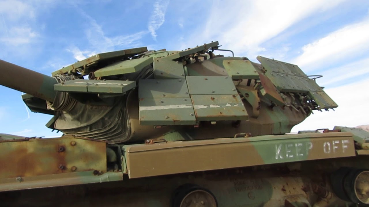 M-60 Patton Tank Graveyard - YouTube